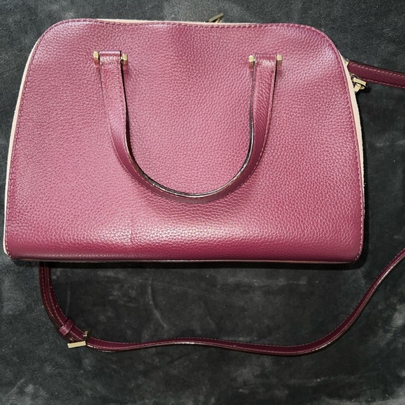 kate spade | Bags | Kate Spade Two Tone Colorblock Suede Siding ...